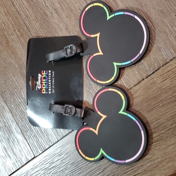 Disney | Accessories | Disney Pride Collection Mickey Mouse Luggage ...